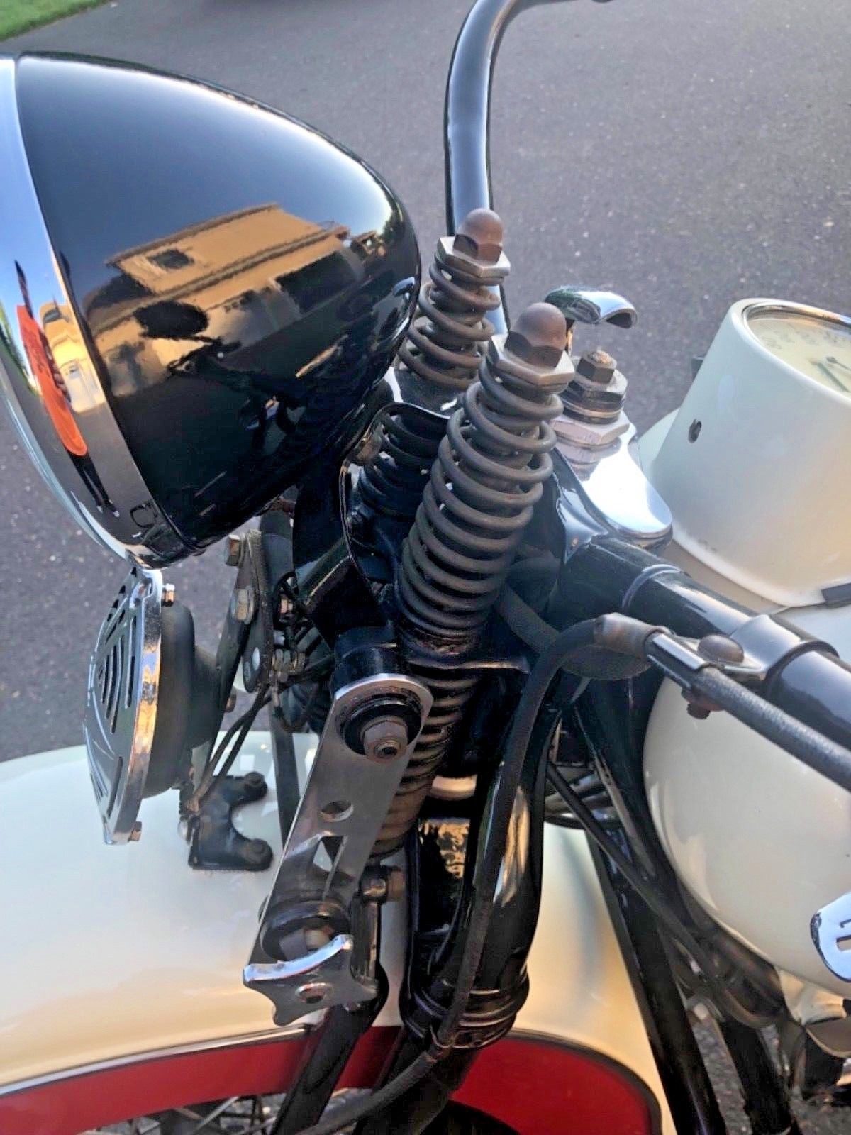 1940 HARLEY DAVIDSON KNUCKLEHEAD EL WHITE RED - Carseva - Find the ...